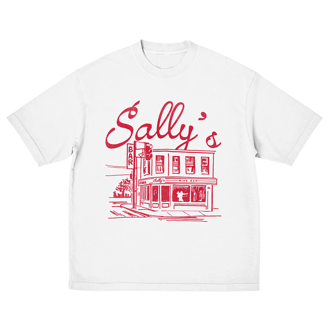 Sally's Wine Bar Tee - Role Model Official Store